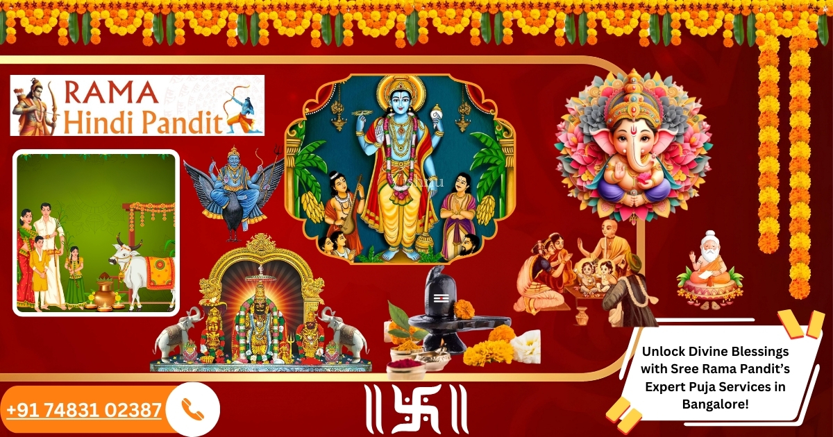Rama Hindi Pandit in Bangalore | Comprehensive North Indian Puja Services